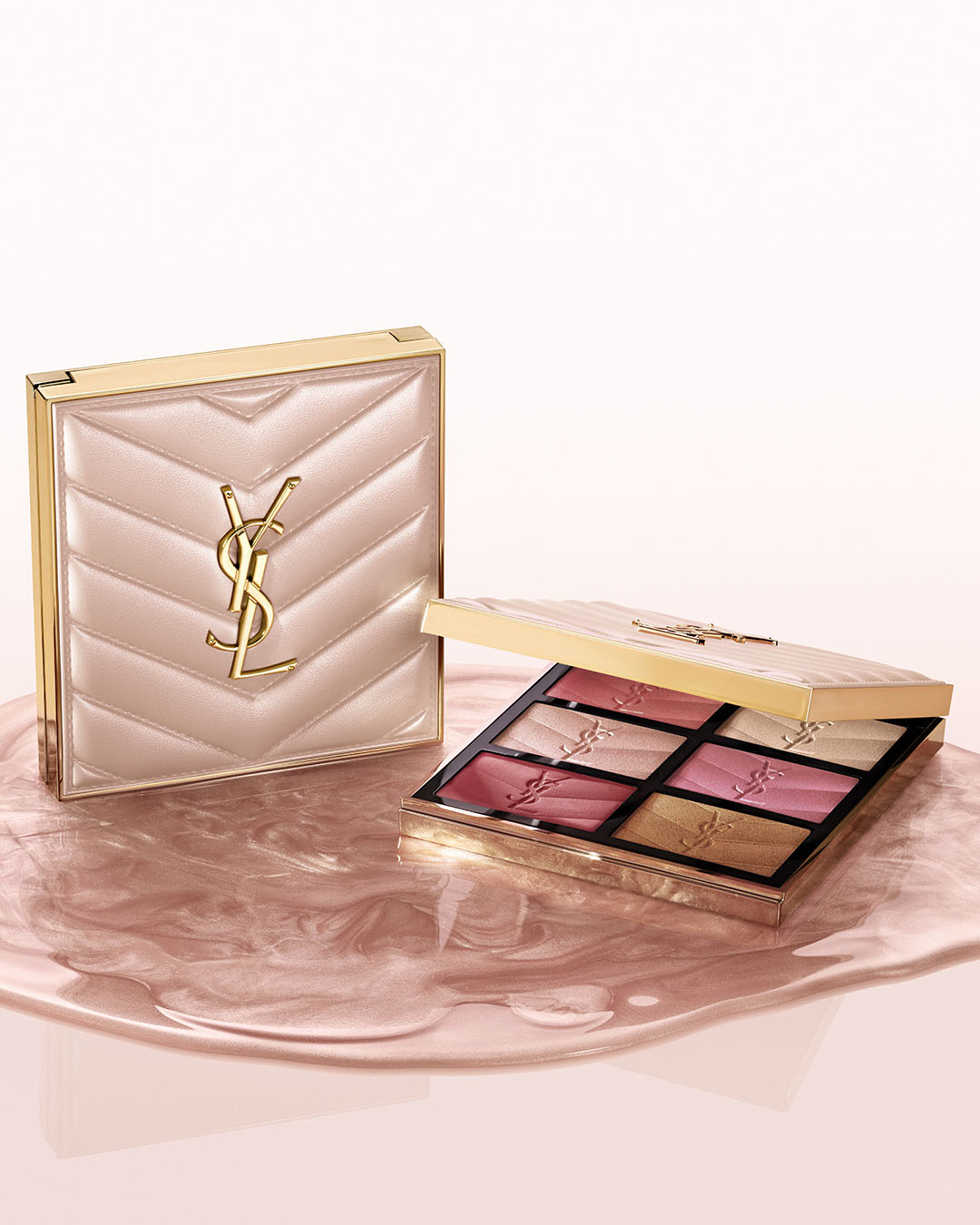 COUTURE FACE PALETTE BLUSH & HIGHLIGHTER | Makeup | YSL Beauty UAE